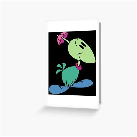 Tiny Toons Gogo Dodo Greeting Card By Randsaridarr Redbubble