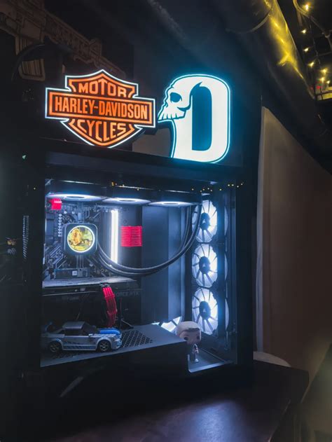 Harley Davidson Lightbox With Stand By Byrd Anthony Makerworld