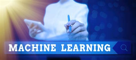 Text Caption Presenting Machine Learning Business Showcase The Concept That A Computer Can