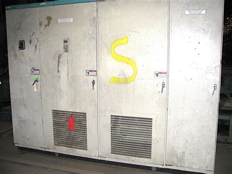 2000 Amp 690v Siemens Simoreg 6ra7095 Variable Voltage Drive In Floor Mounted Enclosure 24 500