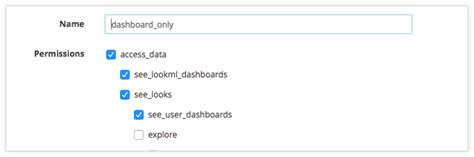 Creating A Dashboard Only User Looker Google Cloud