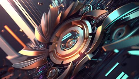 Premium Photo Modern Technology Background Generative Ai