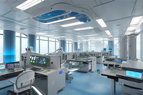 Premium Ai Image Ai Enhanced Environmental Monitoring Lab