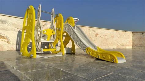 تاب و سرسره کودک مدل ملودی تجهیزات مهد کودک و خانه بازی نوین کیدز