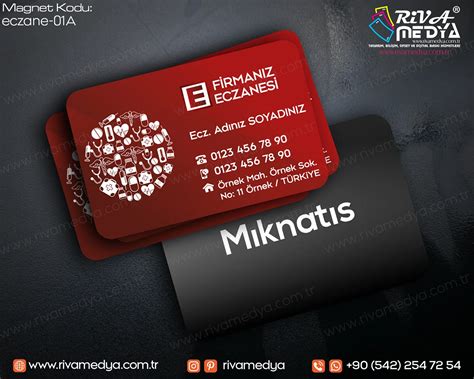 Eczane Magnet Örneği