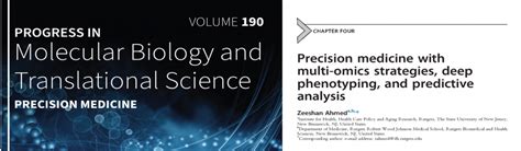 Chapter Four Precision Medicine With Multi Omics Strategies Deep