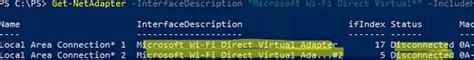 How To Disable Or Remove The Microsoft Wi Fi Direct Virtual Adapter In