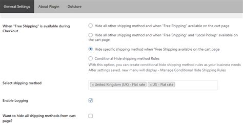 How To Hide WooCommerce Shipping Methods