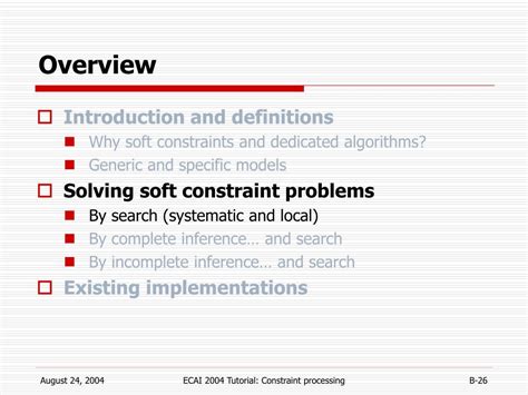 Ppt Soft Constraint Processing Powerpoint Presentation Free Download Id3825499