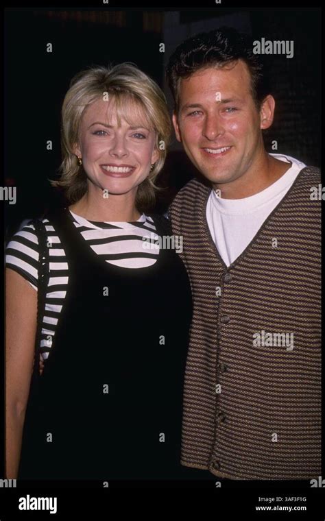 July 28 1994 Hollywood Ca Usa Actress Faith Ford And Husband