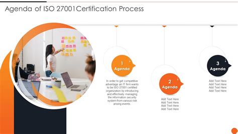 Agenda Of Iso 27001certification Process Ppt Slides Infographic Template Presentation Graphics