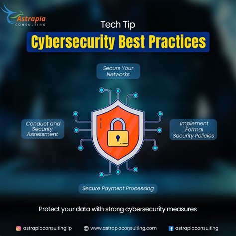 Tech Tip Cybersecurity Best Practices Astrapia Consulting Llp