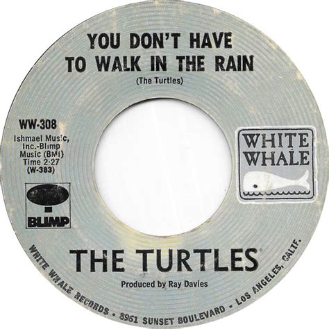 The Turtles You Dont Have To Walk In The Rain 1969 Vinyl Discogs