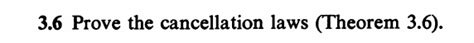 Solved 36 Prove The Cancellation Laws Theorem 36 Solved 36 Prove The Cancellation Laws Theorem 36