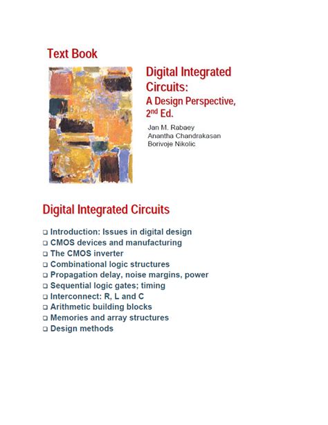 Digital VLSI For VLSI Design Engineering Studocu