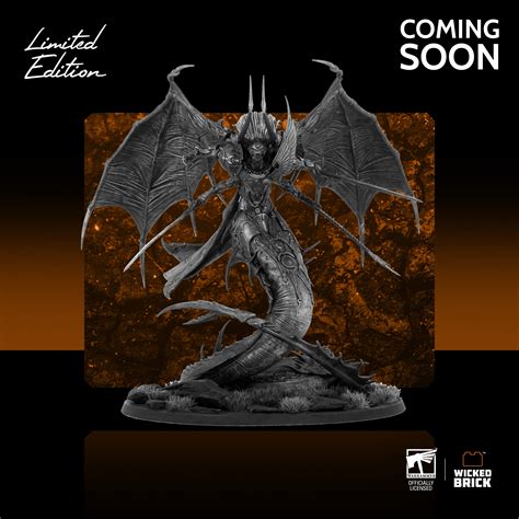 Limited Edition Display Case For Warhammer® 40000 Fulgrim Daemon Pr — Wicked Brick