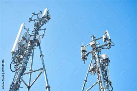 4g And 5g Cellular Base Station Base Transceiver Station