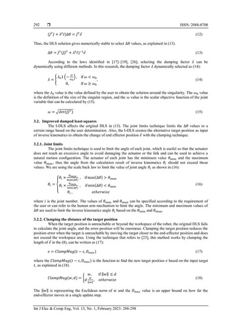 kinematics modeling of six degrees of freedom humanoid robot arm using