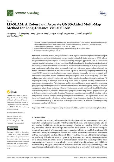 Pdf Ld Slam A Robust And Accurate Gnss Aided Multi Map Method For