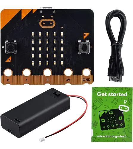 Placa Geeekpi Bbc Micro bit V Con Cable Micro Usb Y Sopor Meses sin interés