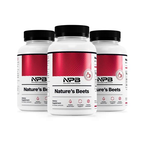 Natures Beets 3 Pack Natures Pure Blend