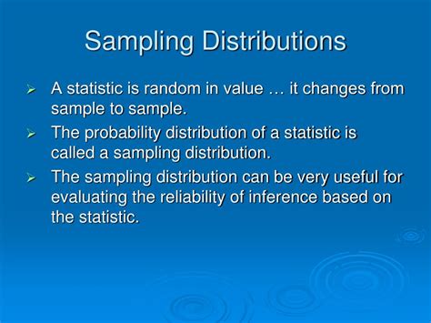 Ppt Sampling Distributions Powerpoint Presentation Free Download