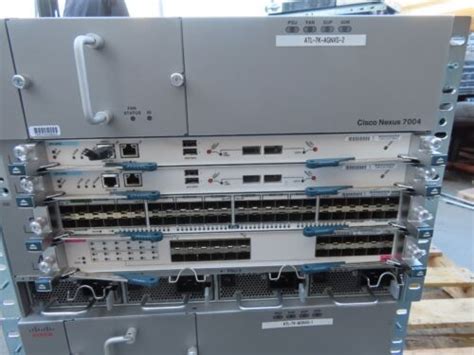 cisco n7k c7004 nexus 7000 series 4 slot chassis loaded
