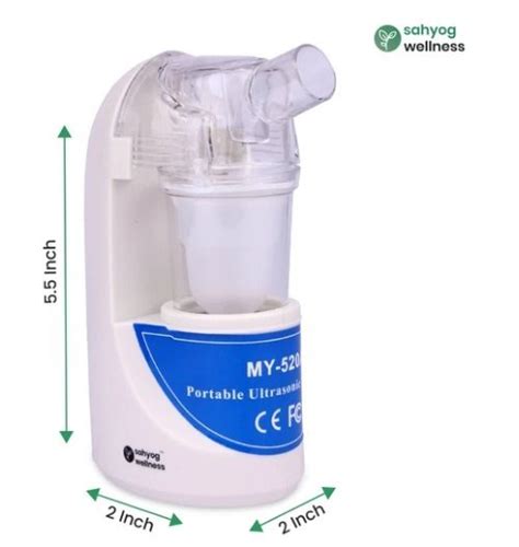 Sahyog Wellness Ultrasonic Nebulizer Machine (MY - 520A) with Nebulizer ...