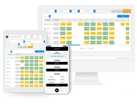 Hris Management And Screen Monitoring Cloud System Dokodemo Kerja
