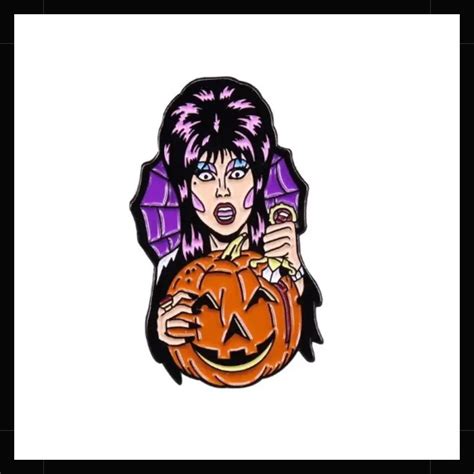 Pin Metálico Elvira Pin