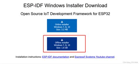 Esp32环境搭建（vscode Idf）及相关网站（1）esp32idf官网 Csdn博客