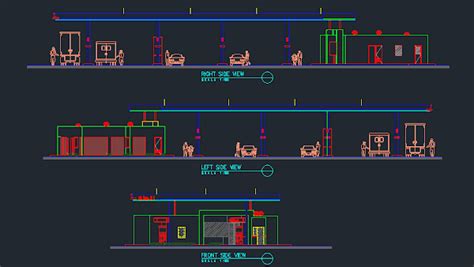 Denah Rumah Kost 2 Lantai Format DWG AutoCAD Beserta File RAB Nya