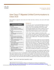 How Cisco IT Virtualized Oracle RAC Databases On Unified Com