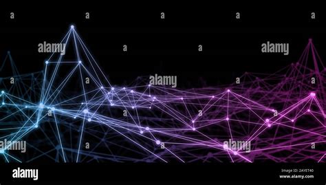 Neural Network Plexus Stock Photo Alamy