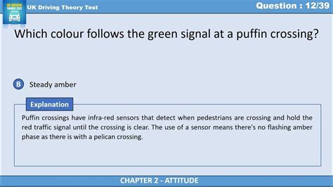 Which Colour Follows The Green Signal At A Puffin Crossing Uk