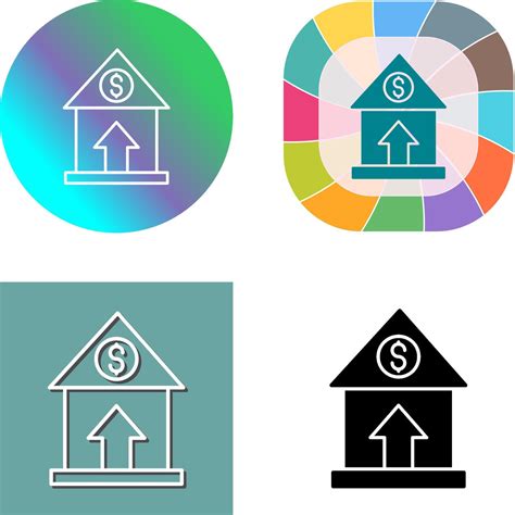 Property Value Icon Design 44242041 Vector Art At Vecteezy