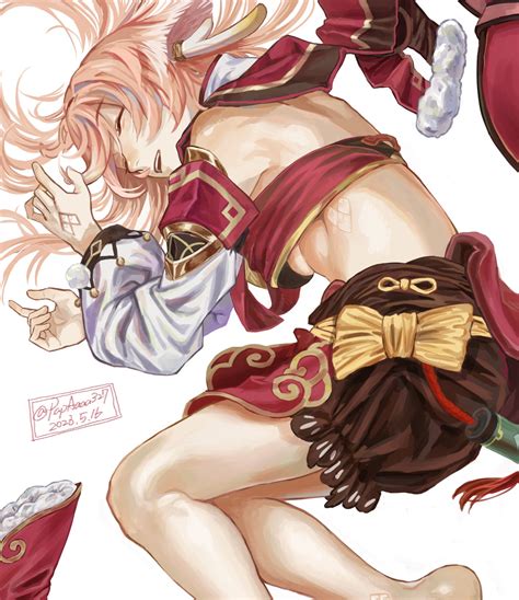 Yanfei Genshin Impact Drawn By Papaaaa Danbooru