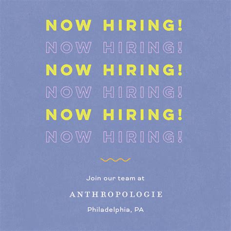 Anthropologie On Linkedin Ever Wonder What Itd Be Like To Work
