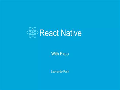 React Native Development With Expo Pptx Web Development Internet