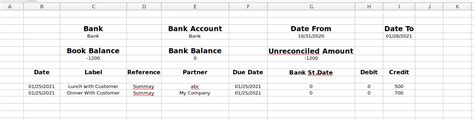 Bank Reconciliation Excel Report Appsgate Odoo Gold Partner