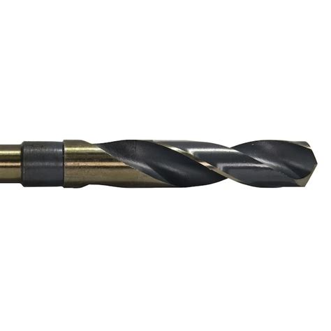 Drill America 3 Piece 1932 In X 6 In Black And Gold Coated Hss Silver