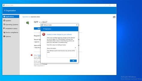 Problem With The Approval Application Installation Not Able To Work
