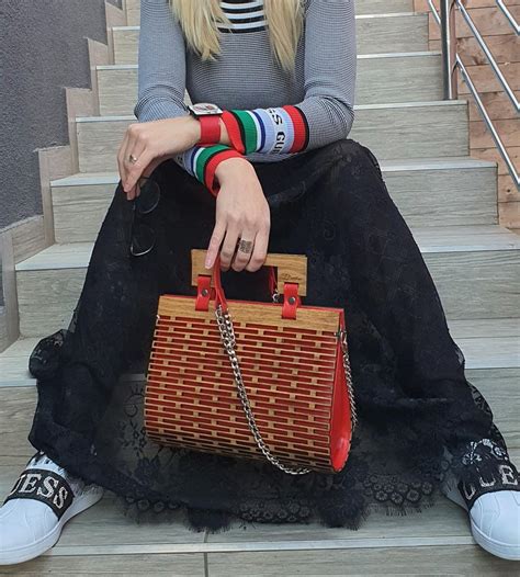 Torbica Leonora S Red Dcekar