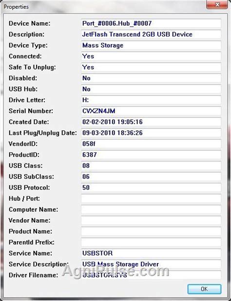 ChipGenius And USBDeview USB Information Tools AgniPulse
