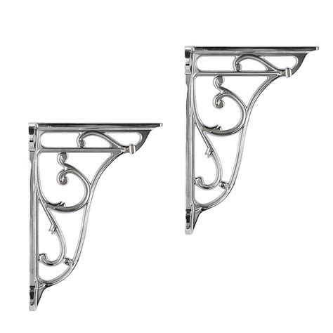 Chatsworth Ornate Cistern Basin Wall Brackets Chrome