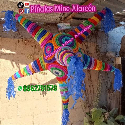 Piñata Artesanal Mexicana Piñatas Originales Navideñas Piñatas