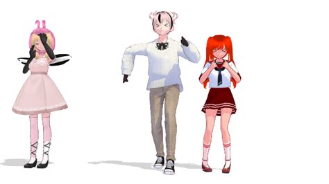 Other Undertale Characters Mmd Model Dl Down By Mikylathereal On Deviantart