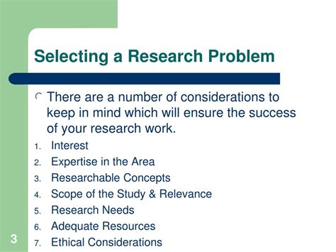 Ppt Research Problem Powerpoint Presentation Free Download Id9254441