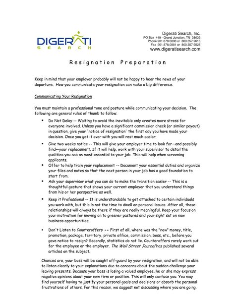 Heartfelt Resignation Letter To Boss Template Write A Professional