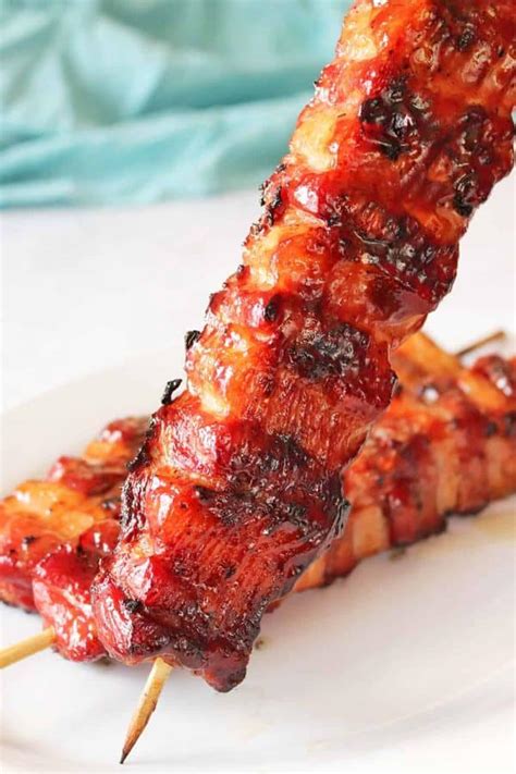Bbq Smoked Pork Belly Kabobs Simply Happenings